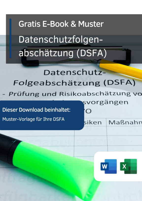 DSFA - Datenschutz-Folgenabschätzung